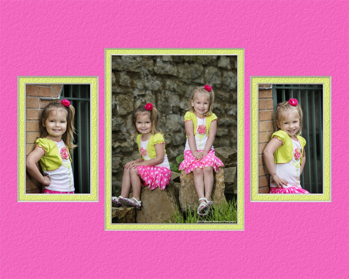Children's Portrait Collage - Michael Anderson Photography