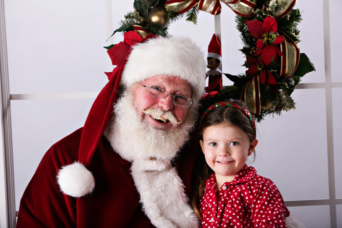 Mounds View MN Santa Photographer Portraits with Santa Claus 2014