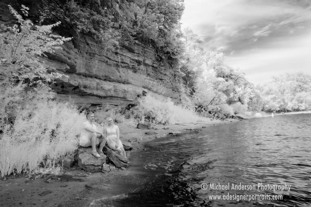 Mounds View MN Photographers Engagement Portraits in Stillwater