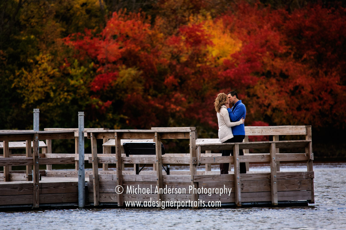 Mounds View MN Photographer Colby Lake Park Engagement Portraits