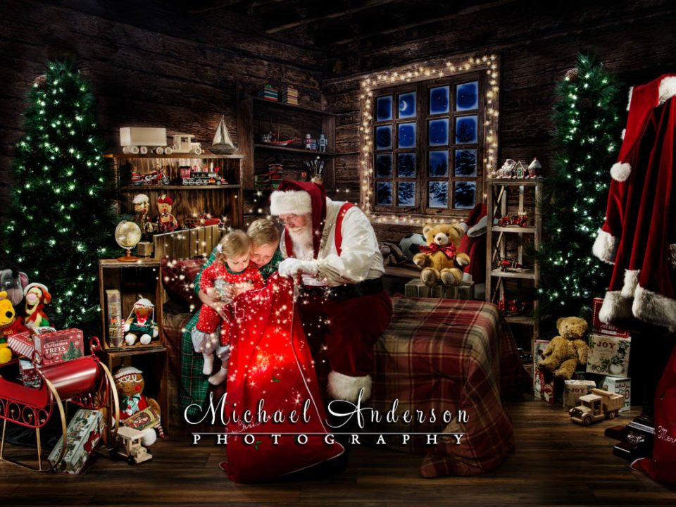 Portraits with Santa Claus Photography - Michael Anderson Photography