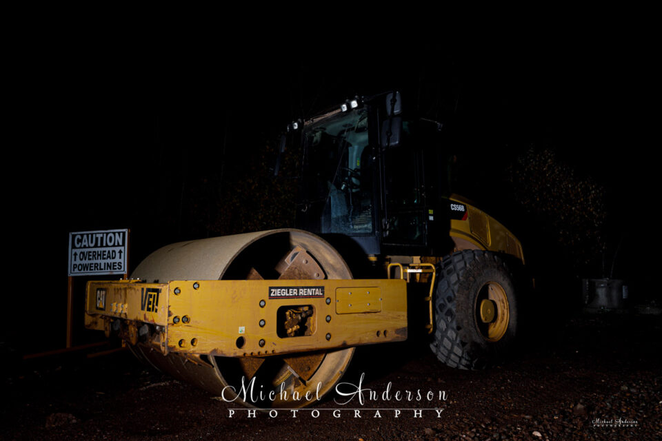 Caterpillar CS56B Vibratory Soil Compactor MPLS MN Photographer
