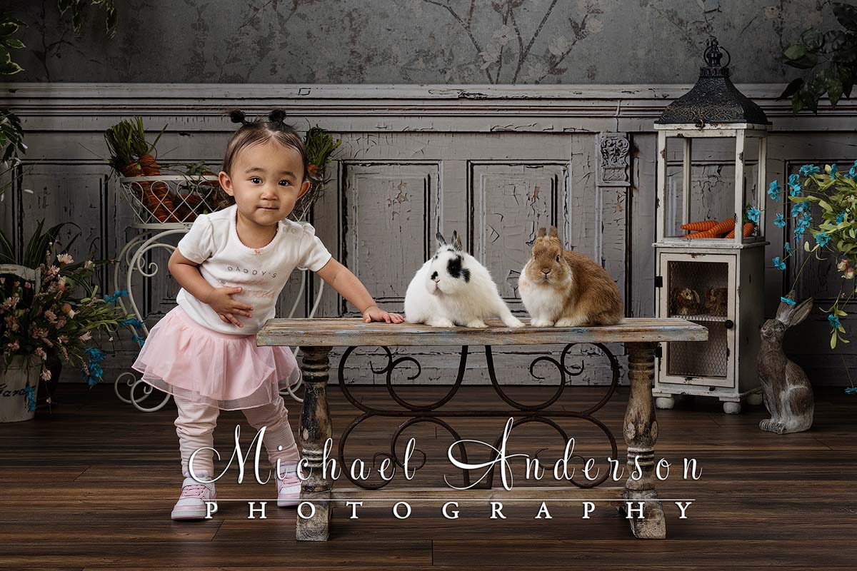 Easter Bunny Portraits Mounds View MN Photographer