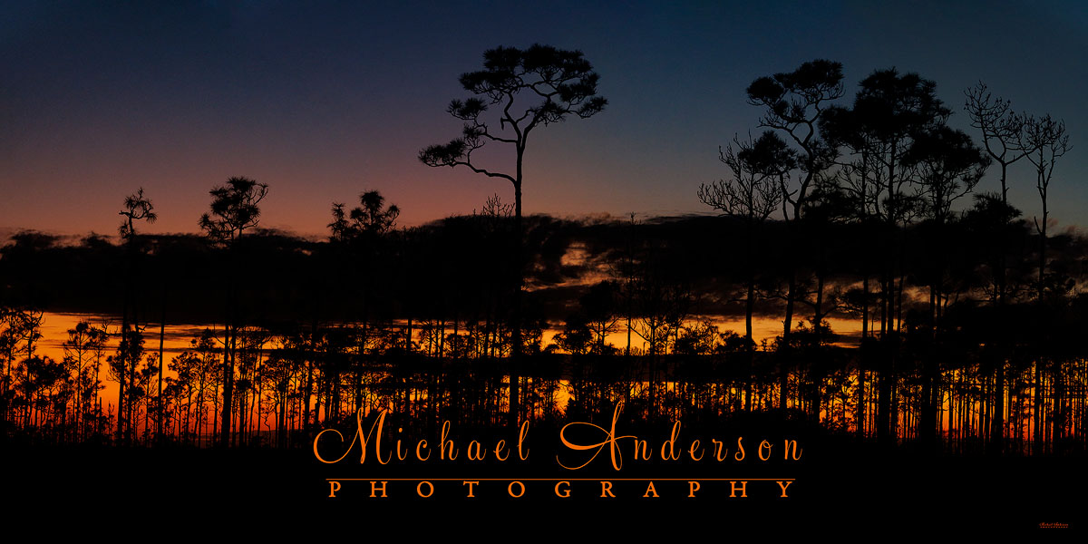 Beautiful-panoramic-sunset-in-Everglades-National-Park - Michael Anderson Photography