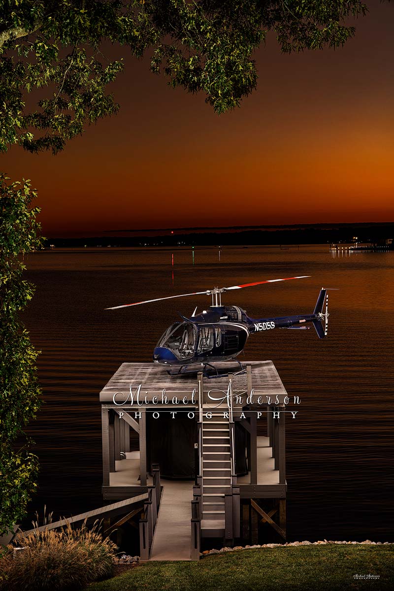 Bell 505 Jet Ranger X Helicopter - Mounds View MN Photographer